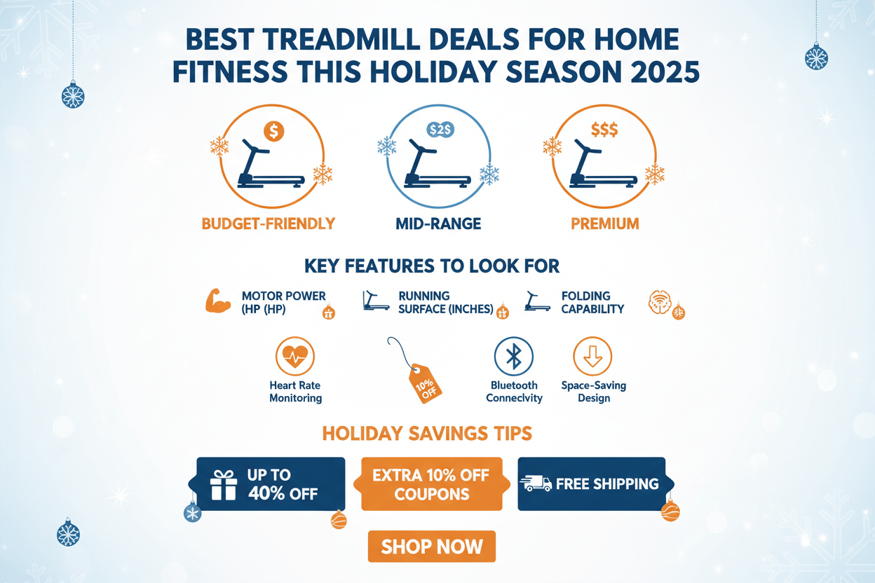 Best Treadmill Deals for Home Fitness Holiday 2025 | Famistar ...