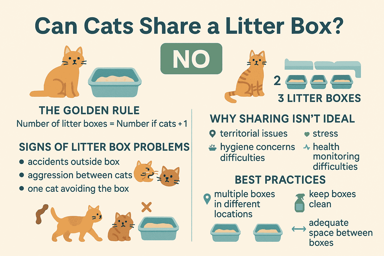 Can Cats Share a Litter Box? Expert Tips for Multi-Cat Homes – Famistar.net