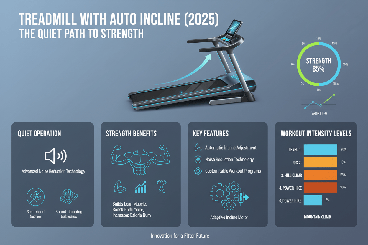 Treadmill With Auto Incline 2025 – Elevate Your Home Fitness Routine ...