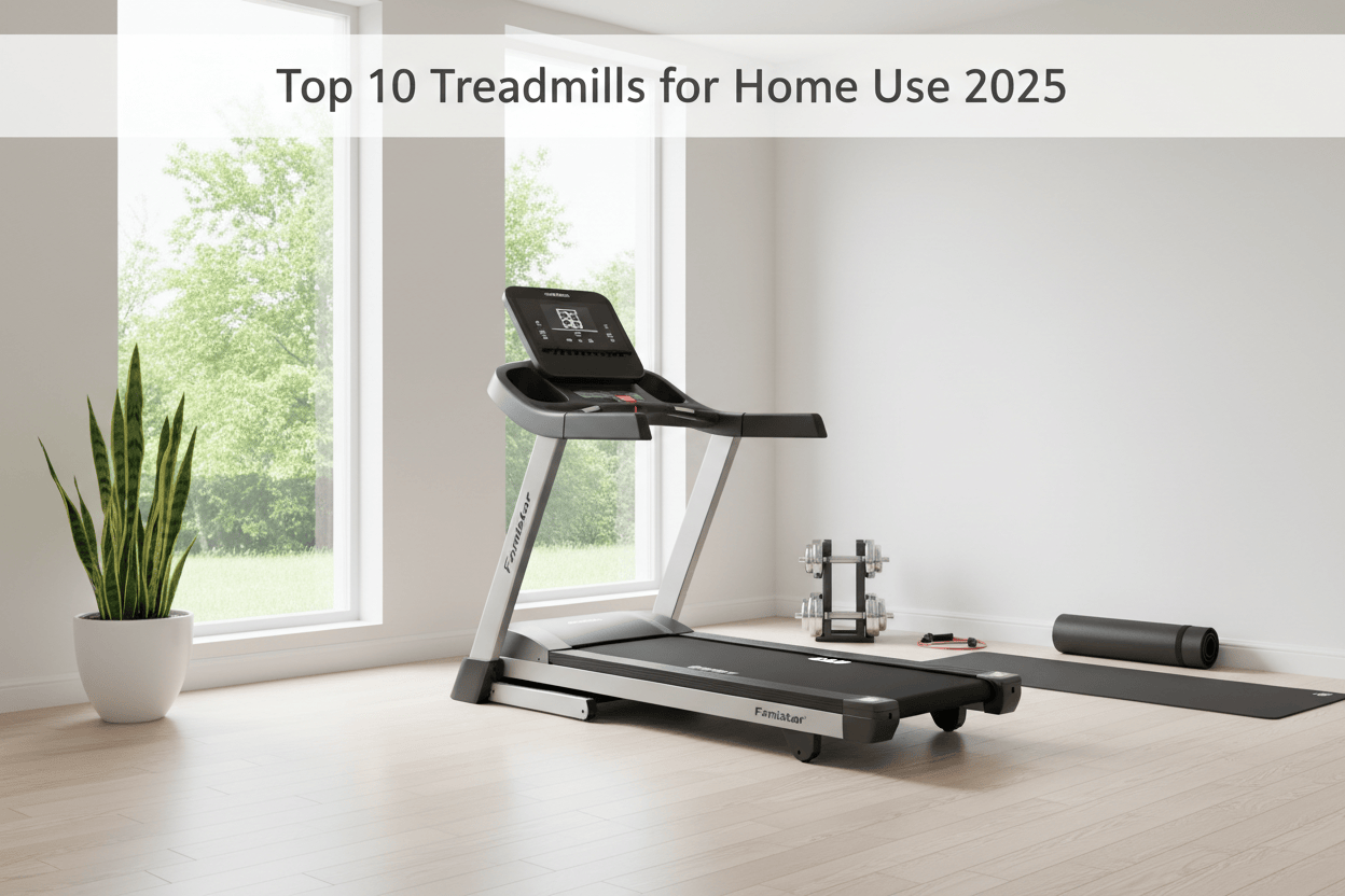 Top 10 Treadmills for Home Use 2025 — Famistar T532 Among the Best ...